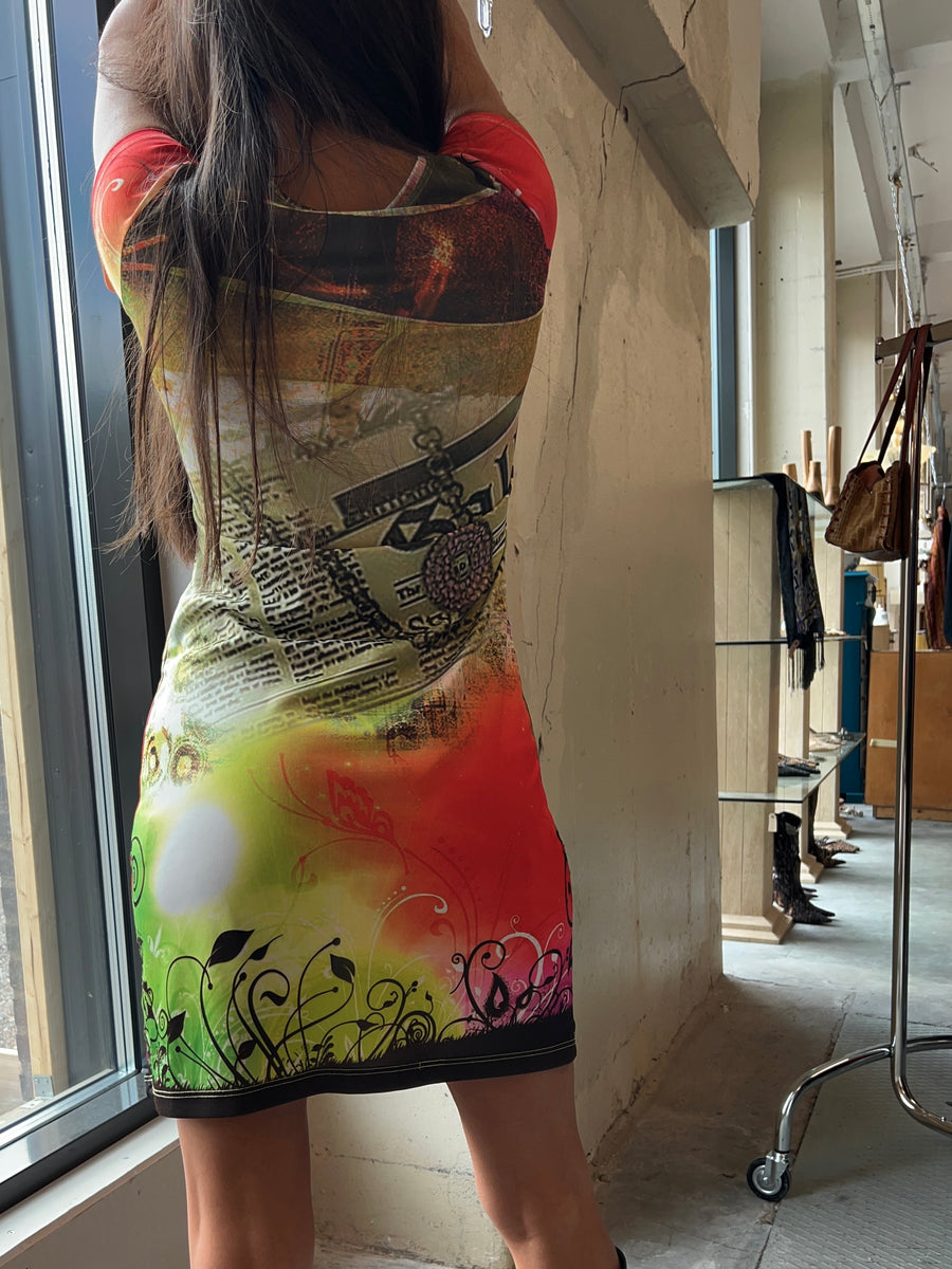 Iconic John Galliano newspaper dress – Juno Juno Shop